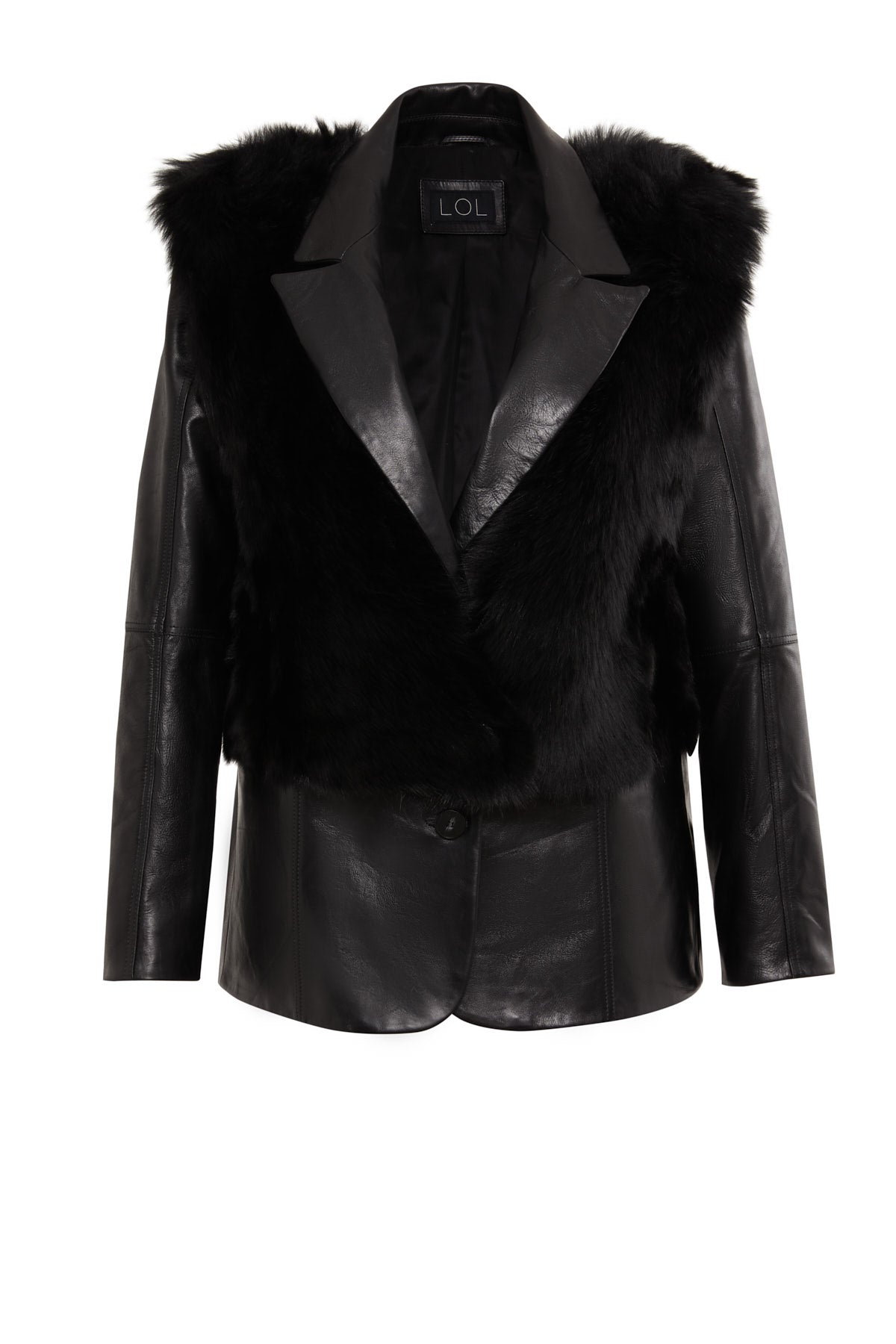 Mathilde Leather Blazer - LOL